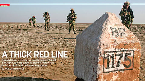 A Thick Red Line