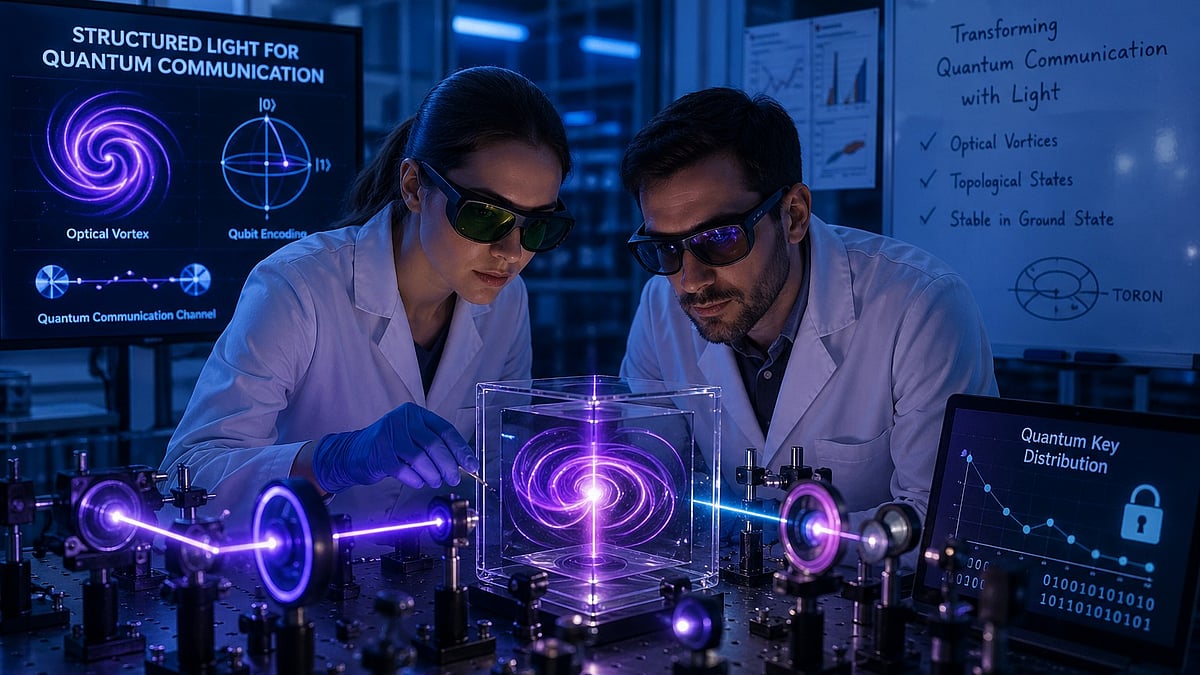 Optical Tornadoes: Scientists Create Swirling Light Vortices With ...