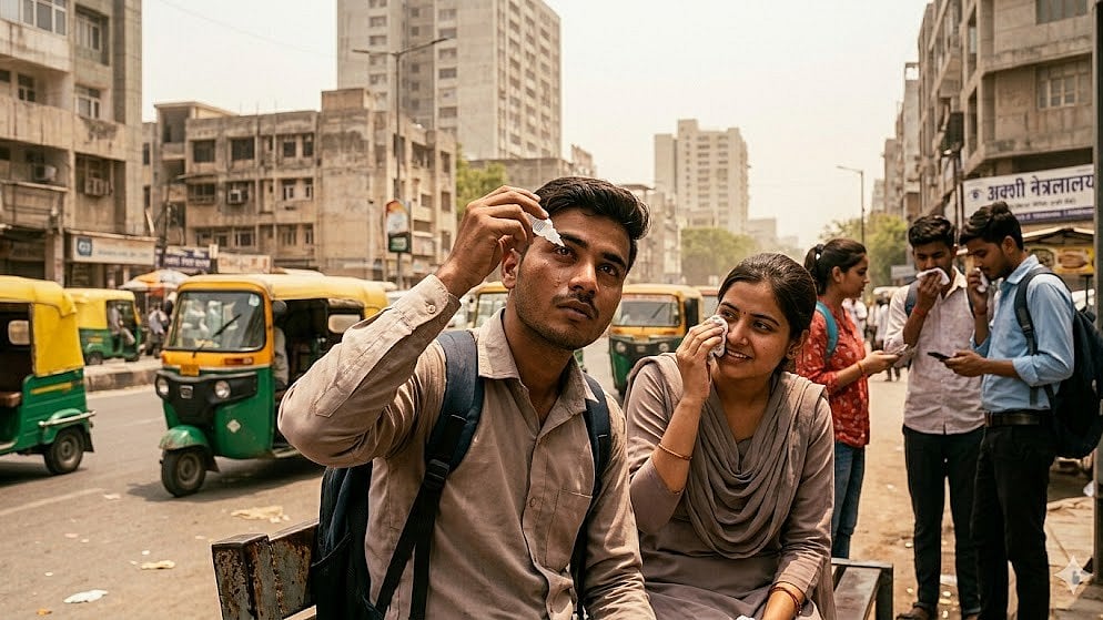 Heatwave in India Causing Dry Eyes, Redness and Digital Eye Strain ...