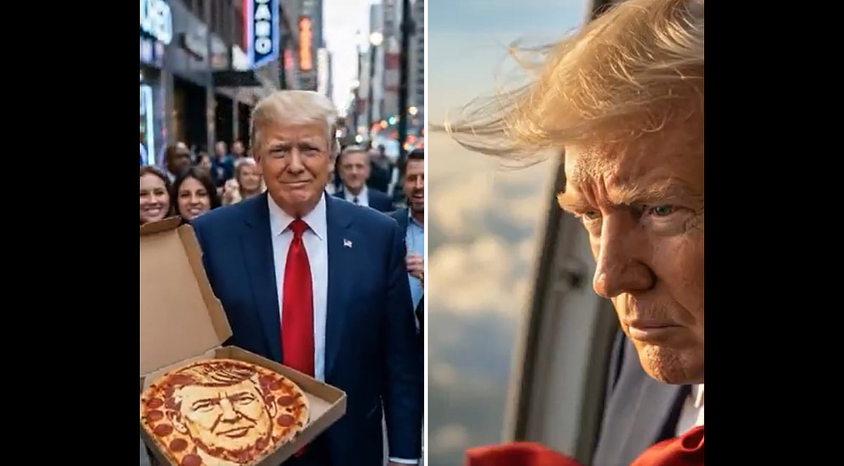 Donald Trump Shares Bizarre AI Music Video Casting Himself as Global ...