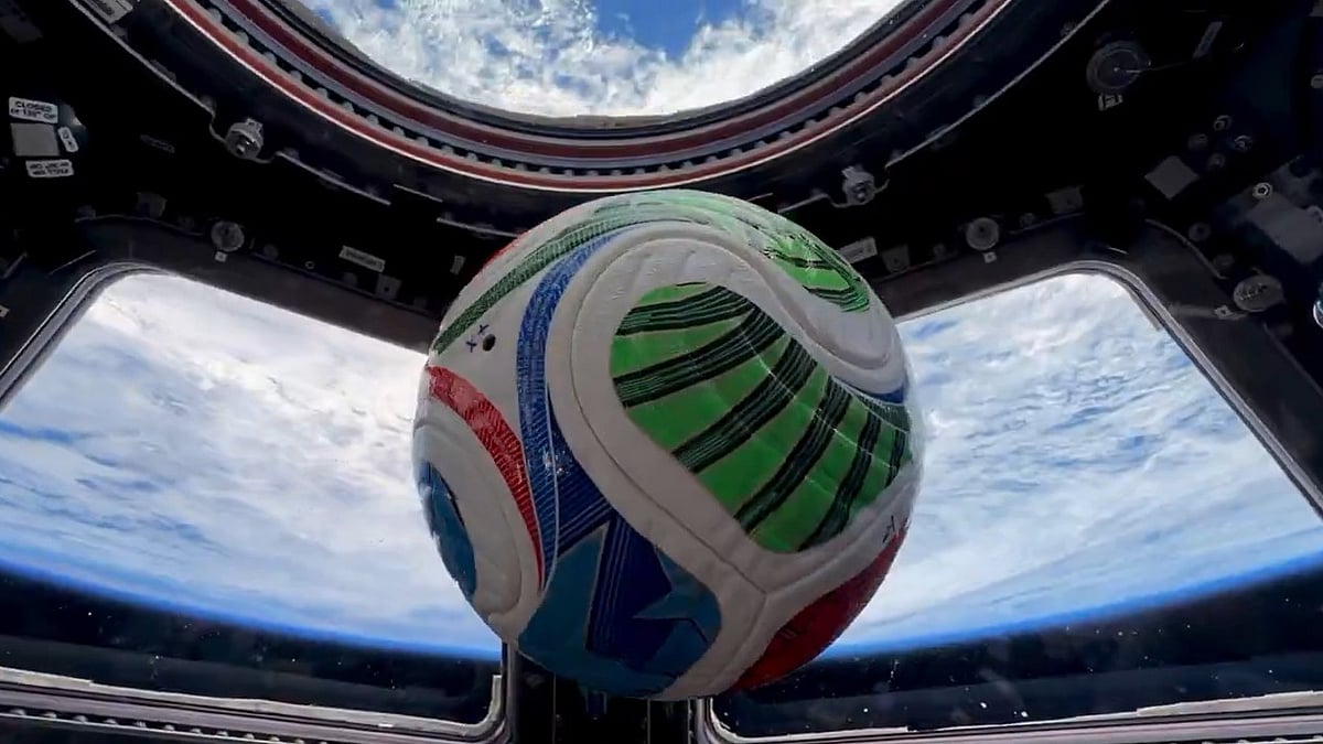 Trionda World Cup Ball in Space: NASA, ISS Test 2026 FIFA Match Ball ...